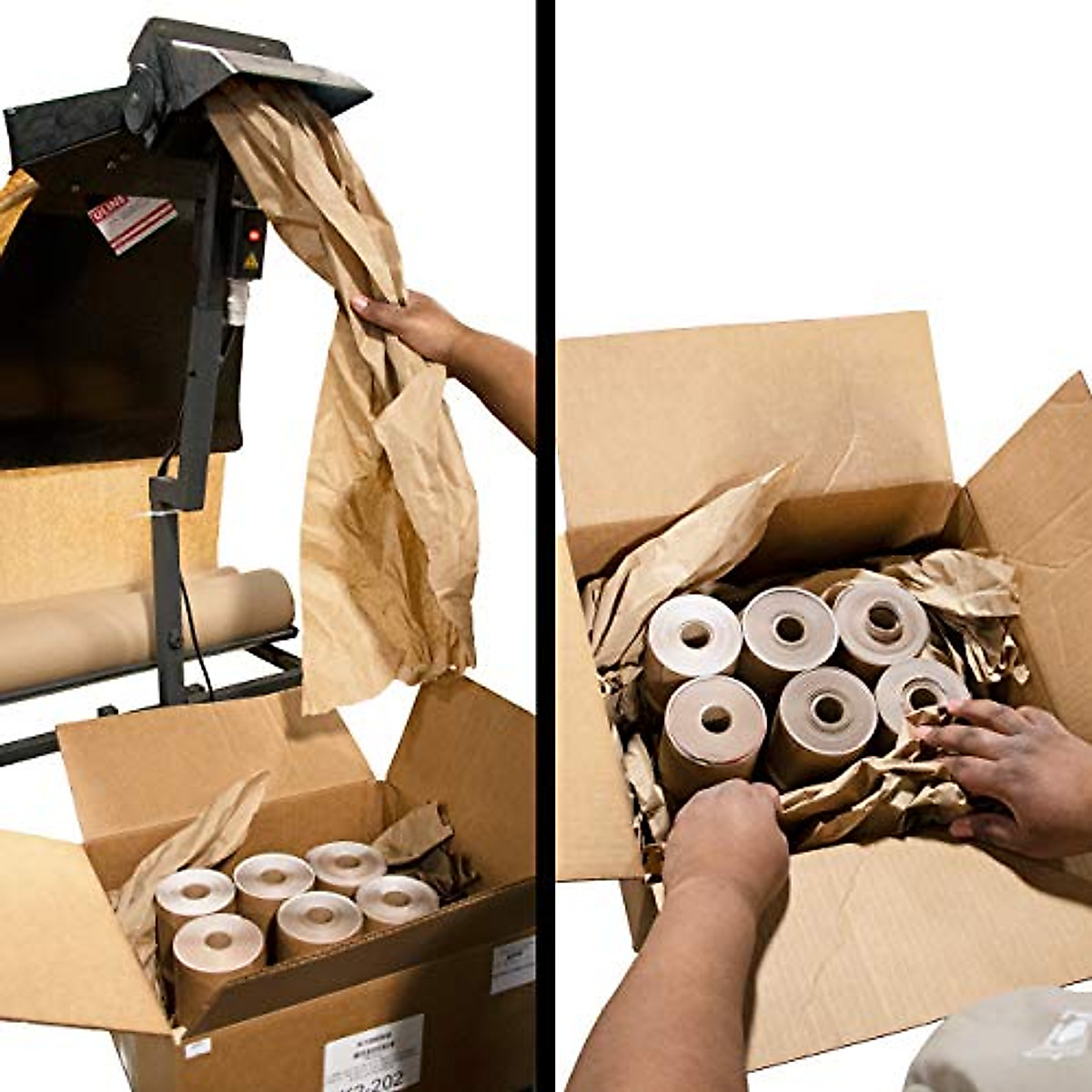 Brown Kraft Paper Roll - 24 Inch X 1200 Feet - for Gift Wrapping, Crafts, Packing, Void Filling - Made in The USA