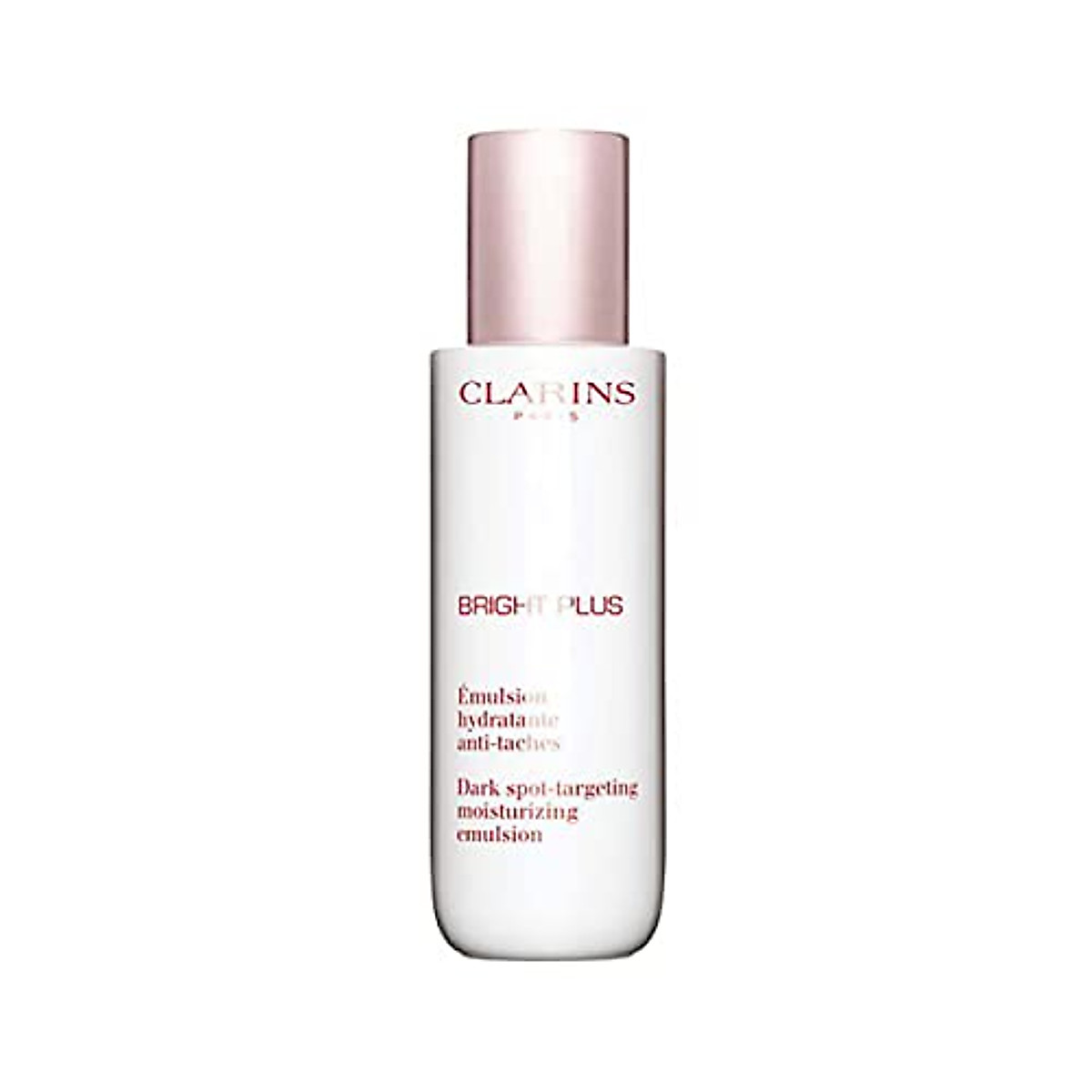 Clarins Bright Plus Moisturizing Emulsion | Visibly Brightens and Targets Dark Spots | Promotes Even Skin Tone | Hydrates and Soothes | 96% Natural Ingredients | Acerola Extract, Rich In Vitamin C