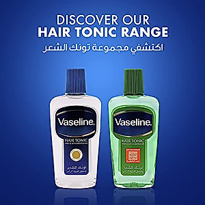 Vaseline Hair Tonic and Scalp Conditioner | Mens Retro Hair Shine, Styling and Conditioning Tonic for Dry Scalp | Small Bottle 200ml