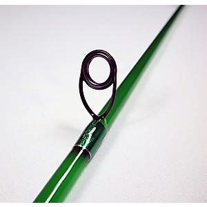 HAMOUR Fishing Rod 8'10" Medium Power Fast Action Solid Fiberglass 2 Section