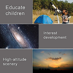 no logo Lvxiuxiu Visionking Astronomy (700 / 76mm) 3 Inch Telescope Newton Reflector Astronomy Space Telescope HD