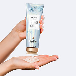 Pantene Sulfate Free Conditioner, Hydrates Dry Damaged Hair, Nutrient Blends with Baobab Essence, Safe for Color Treated Hair, 8.0 oz