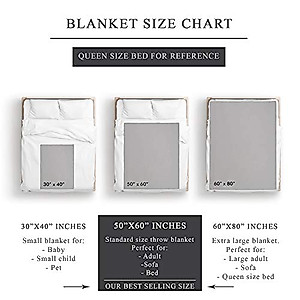 Personalized to My Grandson Blanket from Grandma Inside This is A Piece of Heart Custom Name Wolf and Moon Soft Warm Plush Fleece Throw Blankets Gifts for Christmas Birthday Xmas, Multi Color