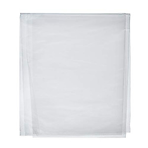 Tatuo 6 Pieces Clear Large Basket Bags 35 x 57 Inch Easter Cellophane Wrap Plastic Bag for Mother's Day Baskets Party Decorations