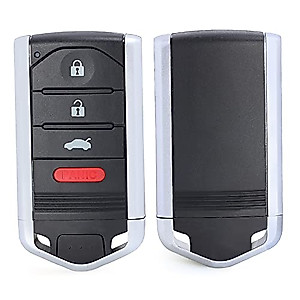 Keymall Car Key Fob Keyless Entry Remote Control for Acura TL 2009 2010 2011 2012 2013 2014(FCC ID:M3N5WY8145 P/N:267F-5WY8145) 4 Button