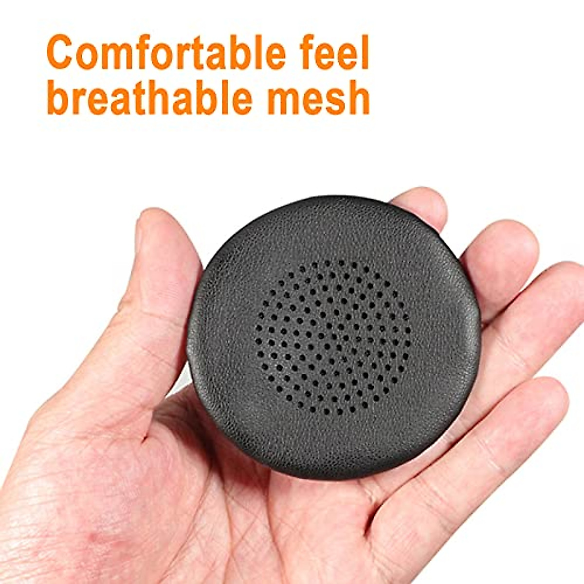 Headphones Ear Pads Cushions Replacement Noise-Insulation Earpads Compatible with PLANTRONICS BLACKWIRE C510 C520 C710 C720 Gaming Headphone Over-Ear Headphones Headset Black