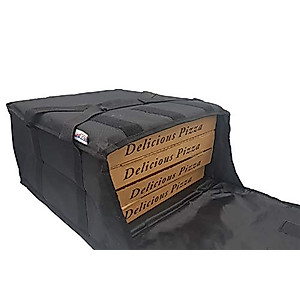 Pizza Delivery Bag Stain Resistant Moisture Free 4/16" (5 Pack)