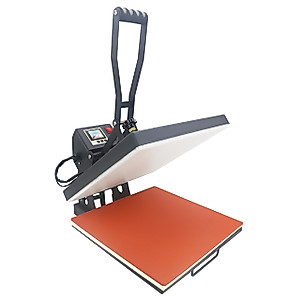 RoyalPress 15" x 15" Color LED Industrial-Quality Digital Sublimation Heat Transfer Machine T-Shirt Heat Press Machine, 15" x 15", Blue