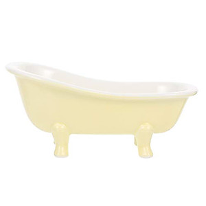 Hemoton Wine Cups Yellow Ceramic Dessert Bowls Bathtub Shape Food Serving Bowl Reusable Ice Cream Bowl Household Candy Bowl Dish Appetizer Bowls for Home Restaurant Trifle Bowl