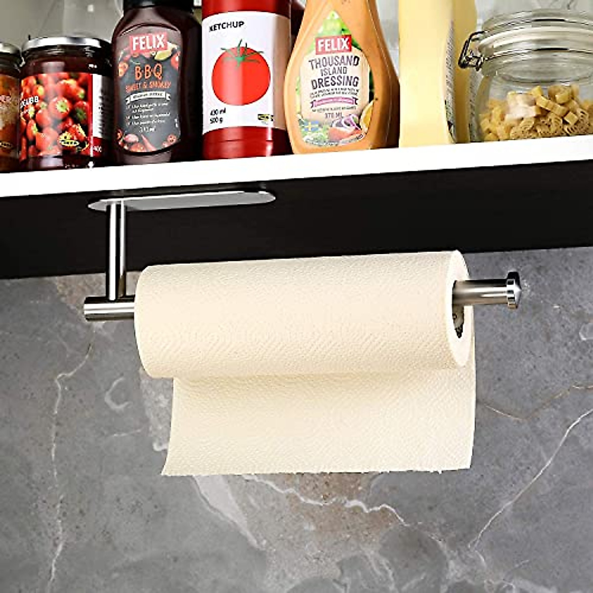 Kitchen Paper Roll Holder Paper Towel Rack Dining Table Kitchen Paper Roll Holder Vertical Paper Towel Storage Rack