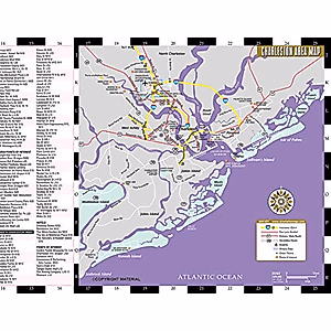 Streetwise Charleston Map - Laminated City Center Street Map of Charleston, South Carolina (Michelin Streetwise Maps)
