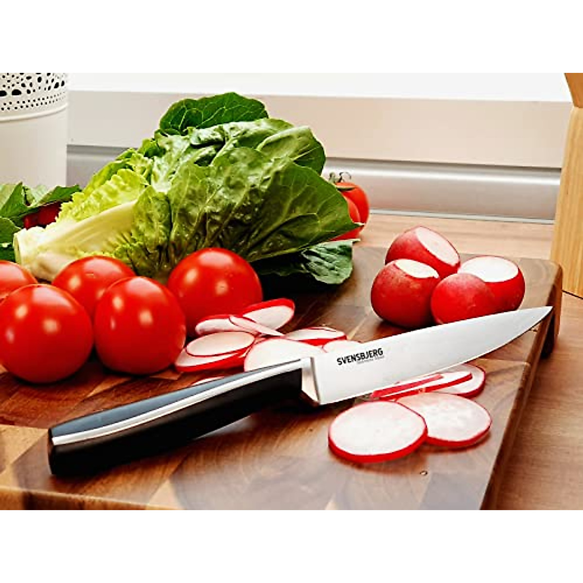 Svensbjerg Modern Chef Kitchen Knife Set without Block, Chef Knife Set Knives Kitchen Set, Knife set for Kitchen, Stainless Steel, Sharp, German Brand | SB-KS301