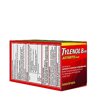 Tylenol 8 Hour Arthritis & Joint Pain Acetaminophen Caplets, 225 Count