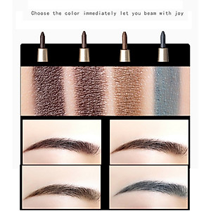 Waterproof Automatic Eyebrow Pencil Pen Kit For Perfect Eyebrow Quick Eyebrow Makeup With Eyebrow Brush Stencils Pencil Lead Tools