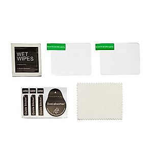 [2 Pack] Tempered Glass Screen Protector, for Texas Instruments TI-84 Plus Ce Graphing Calculator [9H Hardness] 0.33 mm Thick, Impact and Scratch Protection