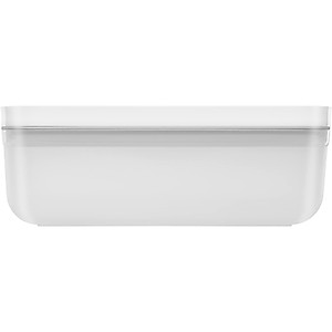 ZWILLING Fresh & Save Medium Vacuum Sealer Container, Airtight Food Storage Container, Meal Prep Container, BPA-Free, Grey