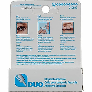 Duo Eyelash Adhesive 0.25oz White/Clear (3 Pack)