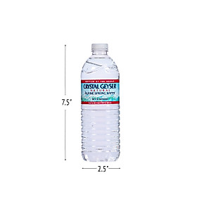 CRYSTAL GEYSER SINCE 1977 Pallet Of 84 Cases, Of Alpine 100% Natural Spring Water, 24 16.9oz bottlesper Case, Bottled at The Source, Clear, (CGW24514PL)