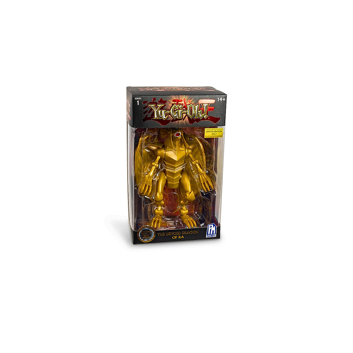 Yu-Gi-Oh! Highly Detailed 7 inch Articulated Action Figure, Limited Edition, Includes Exclusive Trading Card, The Winged Dragon of Ra