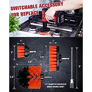 PowerSmart Cordless Drill Driver, 20V Drill Driver Brushes, 300 in-lb Torque Impact Drill Driver, 3/8'' Chuck, Power Drill Driver Built-in LED, 1.5Ah Lithium-Ion Battery & Charger Included