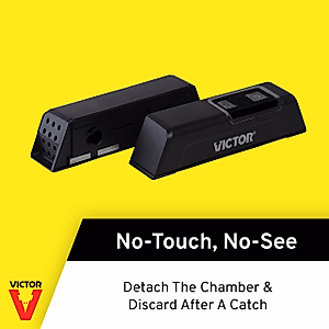 Victor Chambers RF4-M1 Smart-Kill Wi-Fi Electronic Mouse Trap Refill – 4-Pack, Black