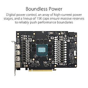 ASUS ROG Strix GeForce RTX 4080 OC Edition Gaming Graphics Card White (PCIe 4.0, 16GB GDDR6X, HDMI 2.1a, DisplayPort 1.4a, DLSS3 Support, Supports 4K)