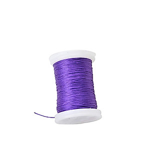 MILAEM Archery Bow String Serving Thread 110m Bowstring Material Nylon Bowstring Protector Archery Hunting Accessory (Purple)