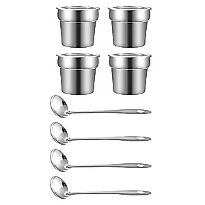 Commercial Soup Warmer 29.6 Qt Capacity, Electric Food Warmer Stainless Steel with Tap