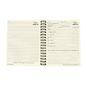Write it Down Journals Unlimited Series Guided Journal, Camping, The Camper's Journal, with a Yellow Hard Cover, Made of Recycled Materials, 7.5"x 9"