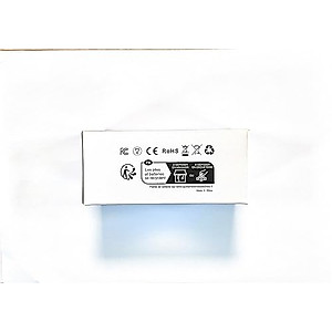 czvv Rechargeable 9V Batteries - High-Performance Lithium-ion Battery 8 Pack with 4-Bay Speed Charger - Leak-Proof Ultra Long-Lasting 8.7 Volt 1300x Cycle Times with a 10-Year Shelf Life