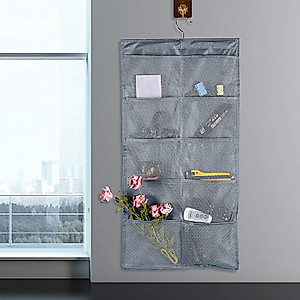 Hanging Underwear Closet Organizer, Bra Organizer for Closet Hanging, Dual-Sided Socks Hanging Closet Organizer,Bra Closet Organizers and Storage Hanging 15 Pockets