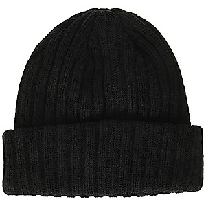 Caterpillar Rib Watch Cap, Black, One Size