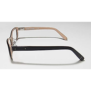 Bobbi Brown The Devin Womens/Ladies Cat Eye Full-rim Spring Hinges Authentic Eyeglasses/Eye Glasses (54-15-135, Black Nude)
