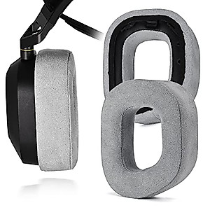 Upgrade Thickened Ear Pads,corsair Replacement Ear Cushion for CORSAIR HS80 RGB Wireless headphones ear cups (flannel ear pads)