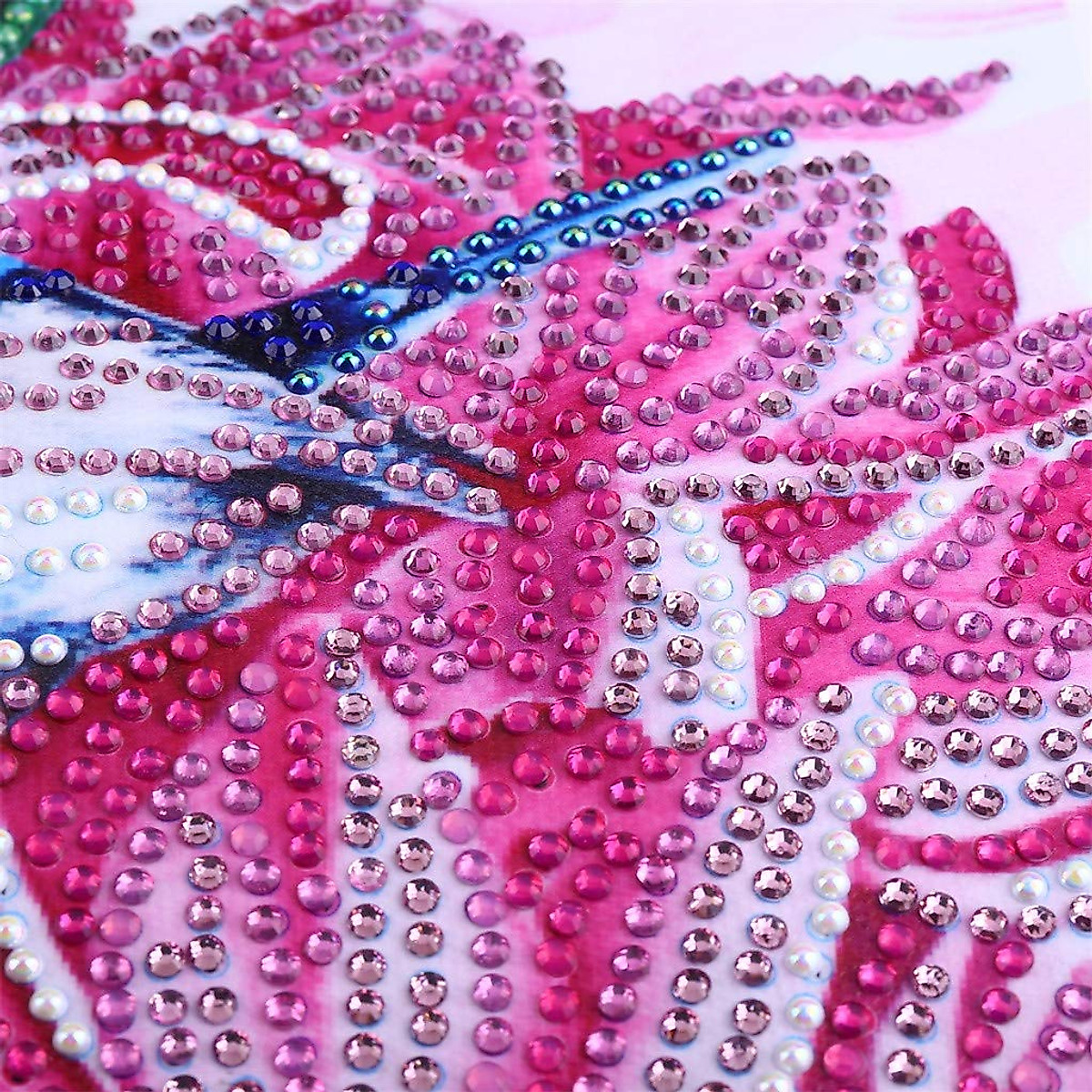 HAPPIShare Diamond Painting Kits for Adults – 5D DIY Diamond Number Kits with Full Drill – Crystal Rhinestone Diamond Embroidery Paintings Great for Home, Office, Wall Deco