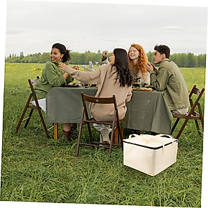 Luxshiny 2pcs Cake Insulation Bag Insulated Pizza Bag Insulated Grocery Insulated Casserole Bag Storage Bag Grocery Bag Food Bag Hot Portable Cloth Cooler Bag