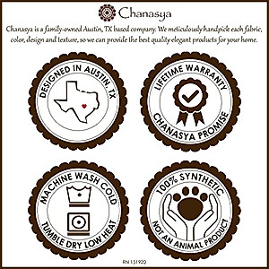 Chanasya Super Soft Faux Fur Fake Sheepskin White Sofa Couch Stool Casper Vanity Chair Cover Rug/Solid Shaggy Area Rugs for Living Bedroom Floor - Off White 2ft x 6ft