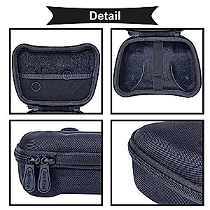 Aenllosi Hard Carrying Case Compatible with Razer Wolverine V2 Pro Wired Gaming Controller (Black)