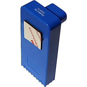 Flood Buzz Blue Water Leak Alarm for Water Heater Pans; Reusable with Factory Installed Battery