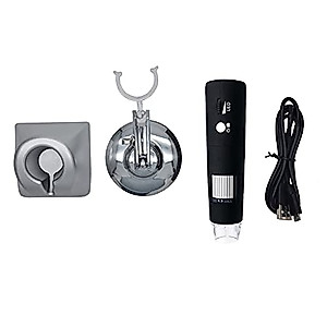 QDLZLG Wi-Fi Microscope Digital Microscopio Zoom Handheld LED Magnifier 1000X USB Charge Microscope for iOS/Android Phone Tablet (Color : D)