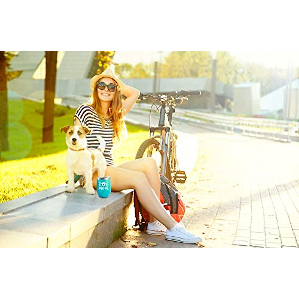 Dog Mom Tumbler - 12oz - Dog Mom Gifts For Women - Dog Mom Gifts - Dog Lover Gifts for Women - Dog Gifts for Dog Lovers - Gifts for Dog Lovers - Includes Wine Stopper