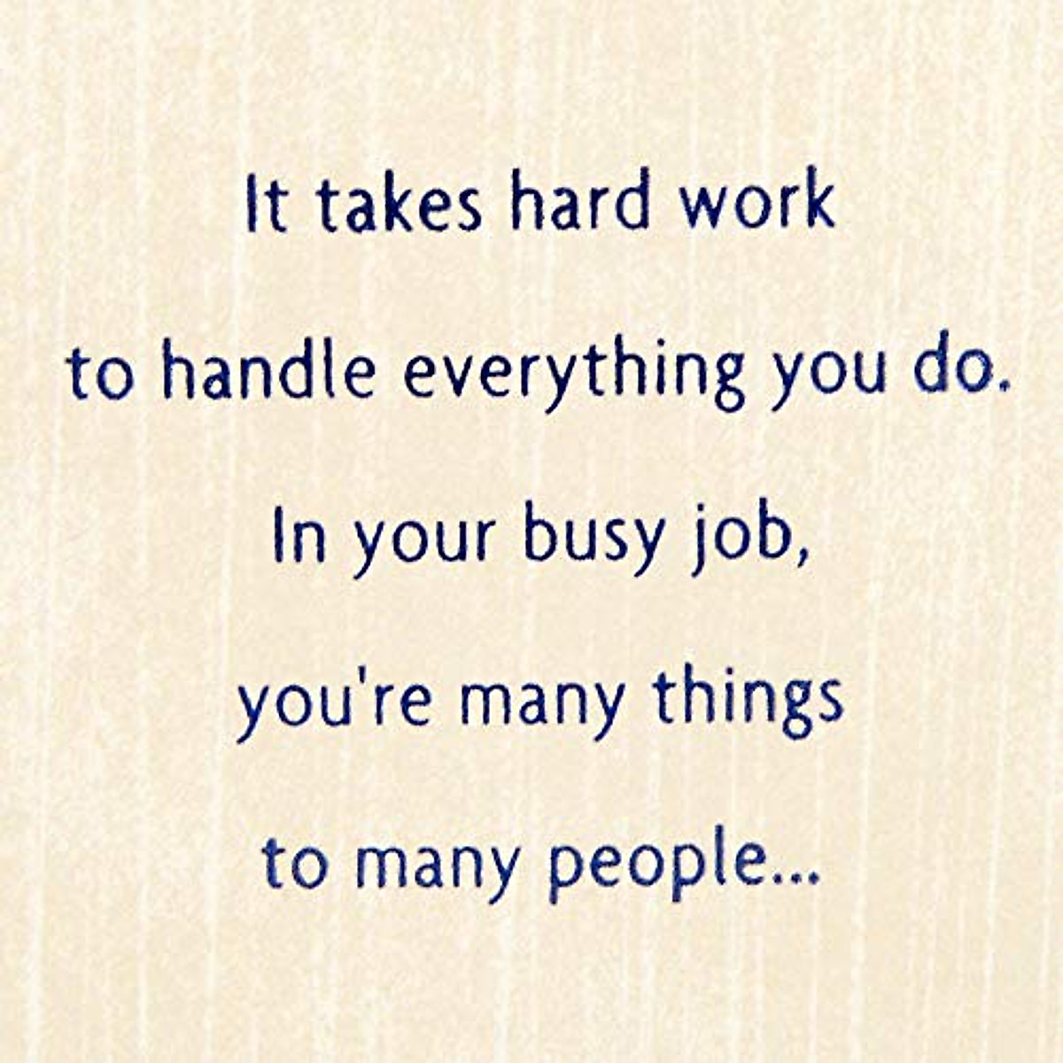 Hallmark Boss's Day Greeting Card (You're The Best, Boss)