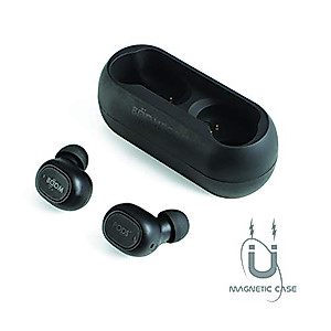 BoomPods Boombuds Go True Wireless - Best Sports Earbuds, Bluetooth, Portable Magnetic Charging Case, Water/Sweat Resistant IPX4, Instant Connect TWS