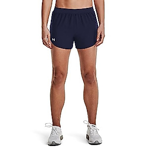 Under Armour Women's UA Fly-by 2.0 Shorts SM Navy