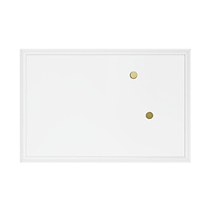 U Brands Magnetic Dry Erase Board, 20 x 30 Inches, White Wood Frame (2071U00-01)