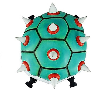 Bowsette Koopa Backpack Super Crown Cool White Spiked Shell Daypack Cosplay Costume Accessory Prop