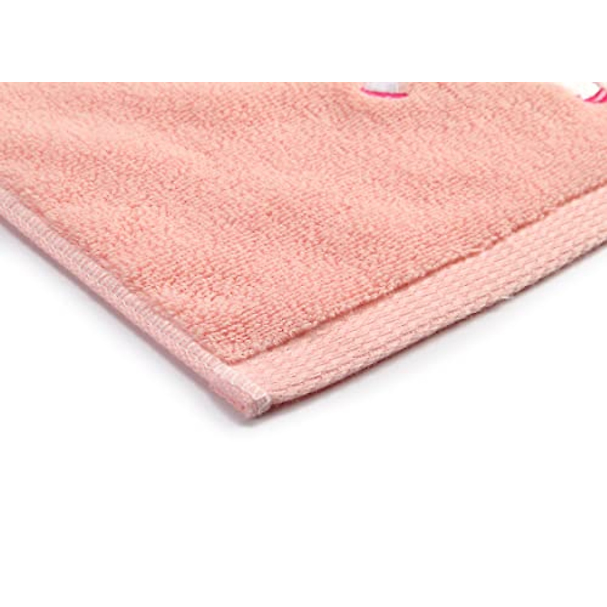 Quera 2 Pack Unicorn Hand Towels 100 Percent Cotton Embroidered Premium Luxury Cute Decor Bathroom Decorative Dish Set for Drying, Cleaning, Cooking,Girls Kids Gift 13.7'' x 29.5'',White,Pink,Rainbow