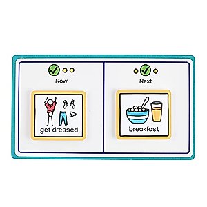 Now and Next Board with 35 Visual Symbols Based Around Life at Home.