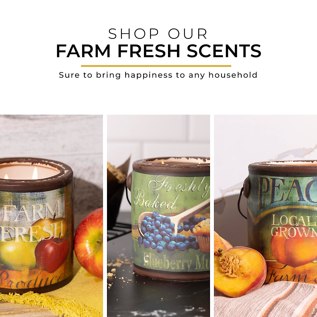 A CHEERFUL GIVER 95hr 20oz Scented Candle - Brown Butter Blondies - Multi-Wick Glass Candle - Gifts for Men and Women