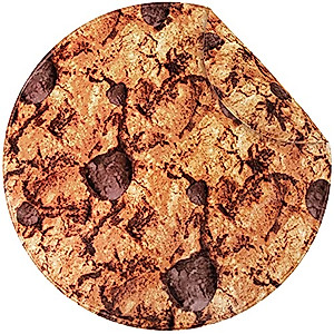 Jorbest Cookies Blanket 2.0 Double Sided 80 inches for Adult and Kids, 285 GSM Funny Soft Flannel Throw Blanket, Novelty Giant Food Blanket for Everyone